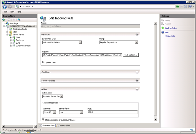 Unify This Lync Reverse Proxy Using Iis Arr
